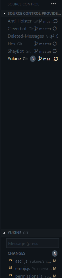 Source control view: staging area repeatedly displayed at bottom · Issue #41970 · microsoft ...