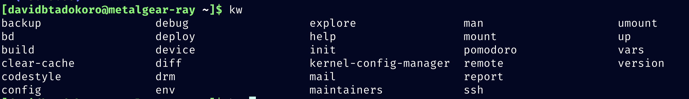 Add Bash And Zsh Completions For `upstream Patches Ui` · Issue 841 · Kworkflow Kworkflow · Github