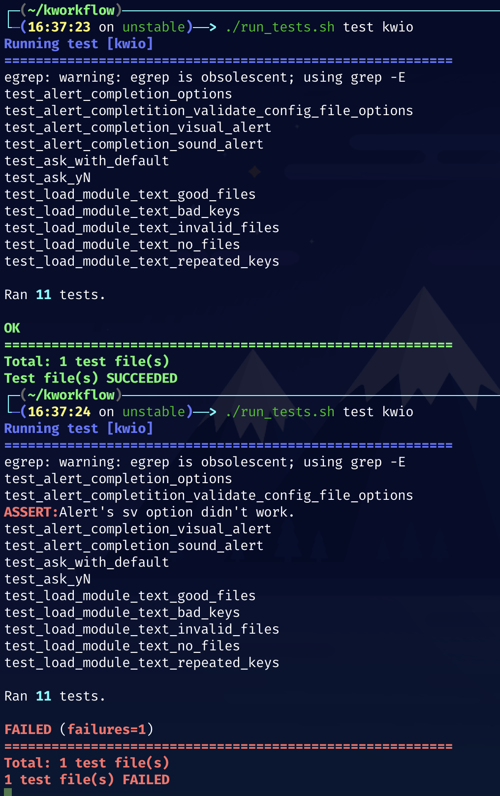 Flaky Test In `kwio Sh` Test Suite · Issue 869 · Kworkflow Kworkflow · Github