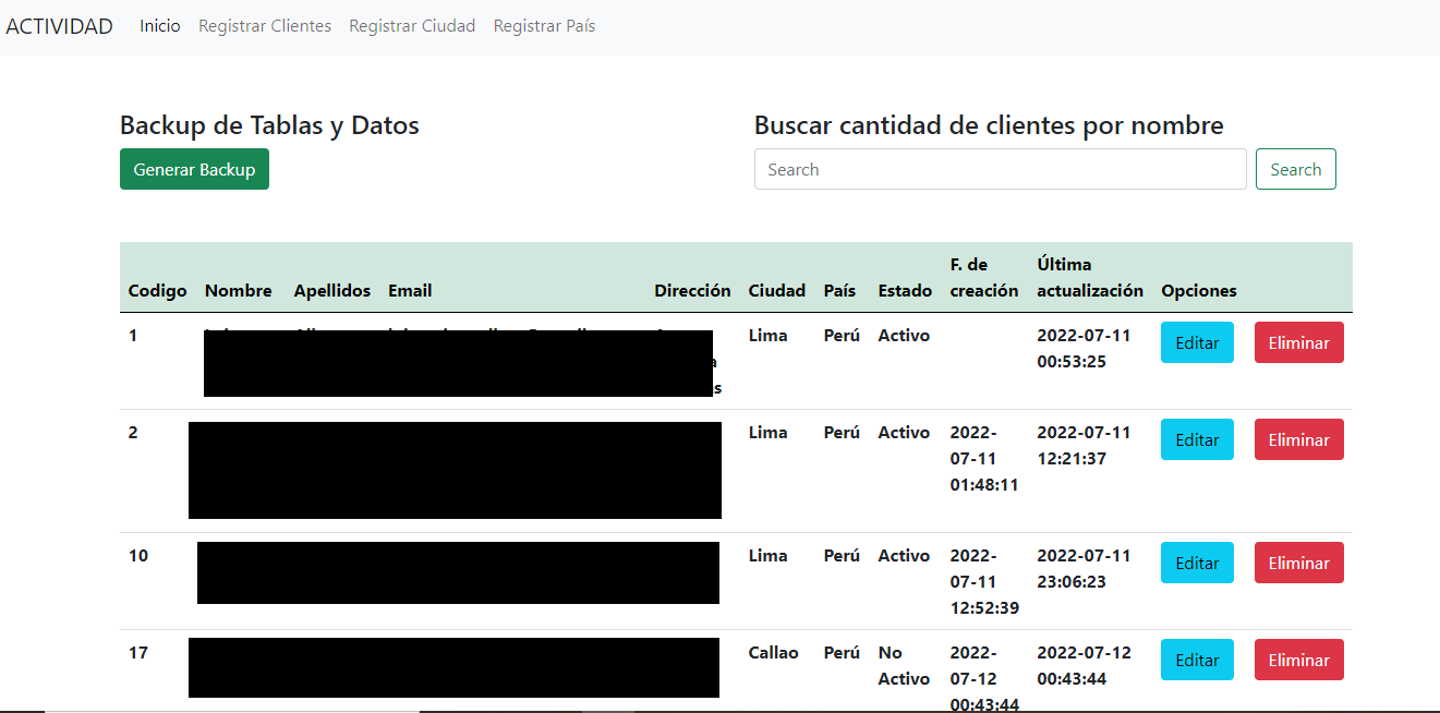 GitHub - LuisEnrique98/ActividadCrud: Crear un crud que tenga ...