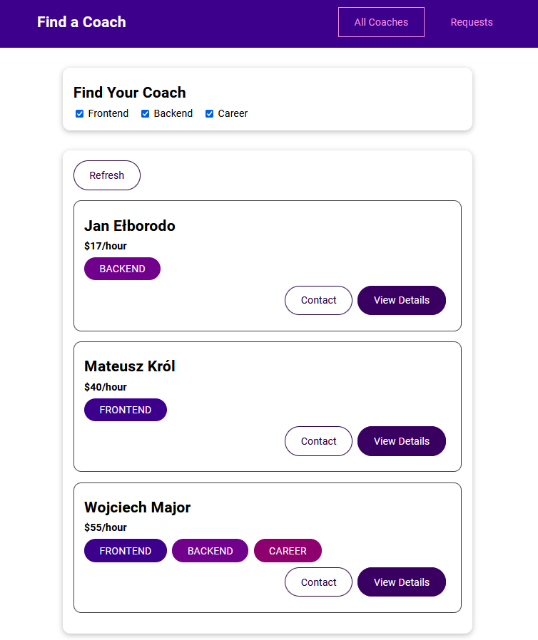 GitHub - zizoko1337/Tutorial-Find-coach-app: Course project