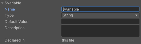 Variable name field doesn't persist value when clicking into type dropdown · Issue #69 ...