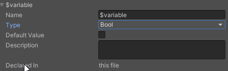 Variable name field doesn't persist value when clicking into type dropdown · Issue #69 ...