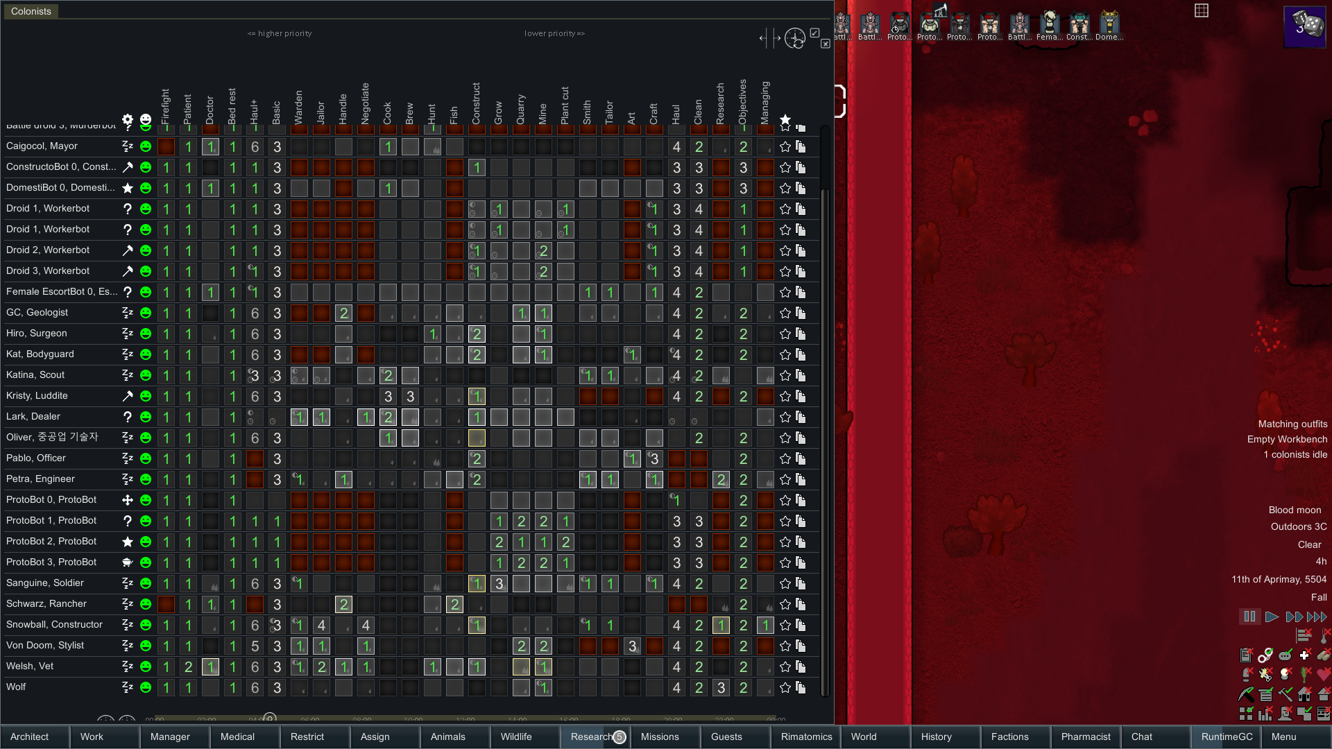 If too many colonists you cannot see the task time restriction menu area. · Issue #113 · fluffy ...