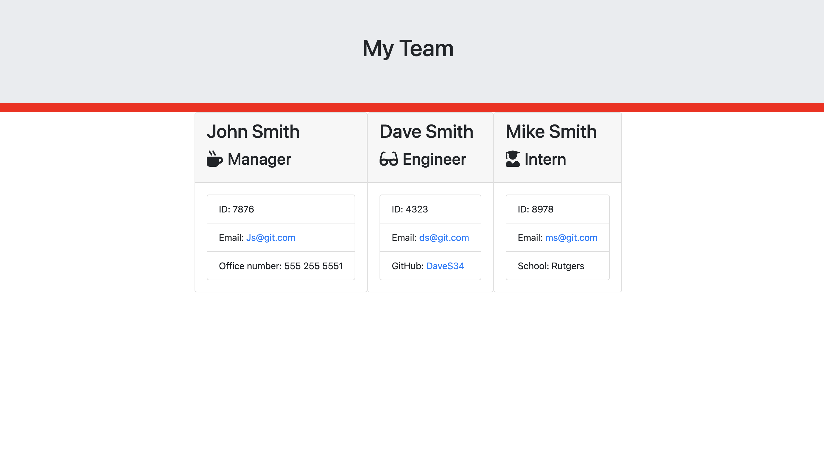 GitHub - Ssrr17/Team-Profile-Generator: Object-Oriented Programing Challenge
