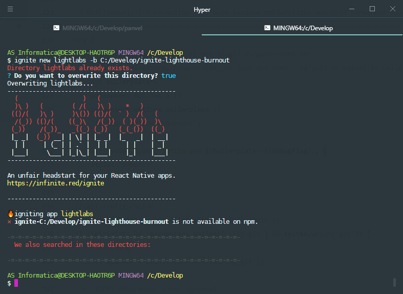 `ignite new` with local relative path to boilerplate is broken · Issue ...
