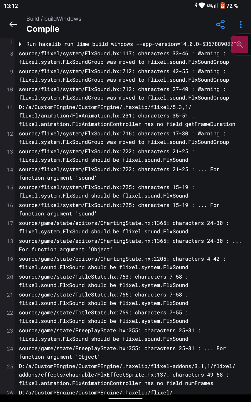 Help In Github Actions · Issue 12623 · Shadowmariofnf Psychengine 
