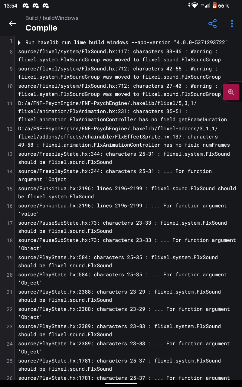 Error in Github Actions in this Engine · Issue #12624 · ShadowMario/FNF-PsychEngine · GitHub