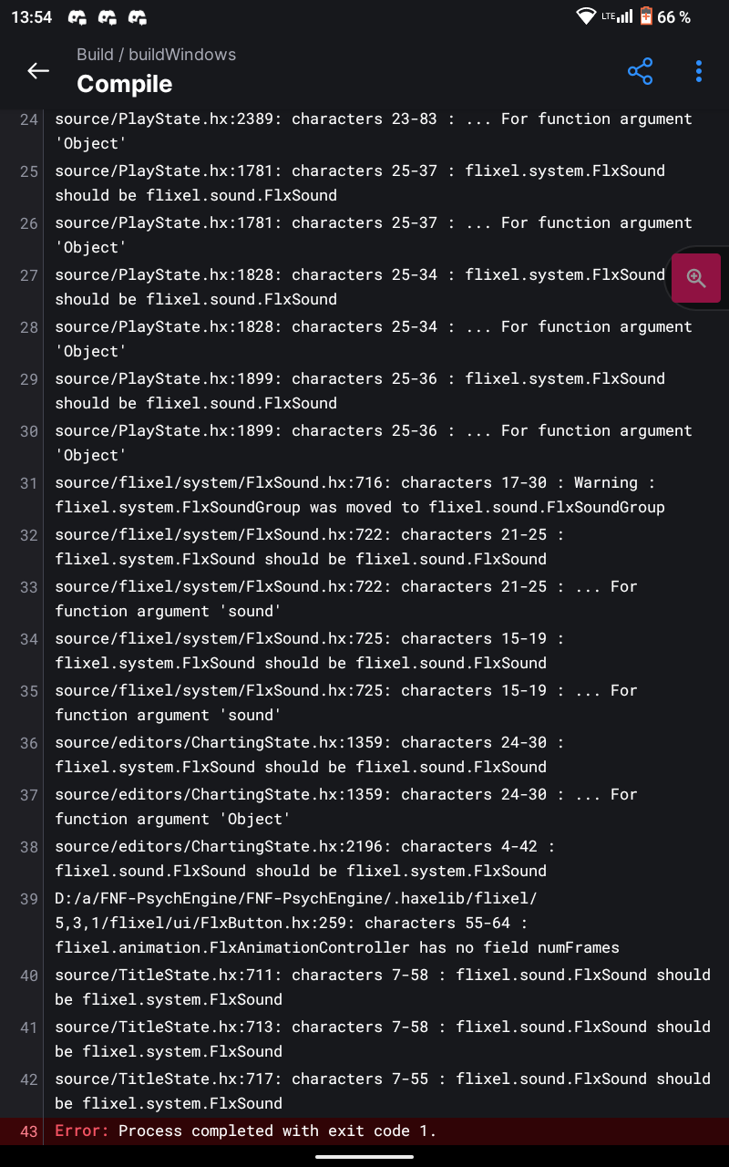 Error In Github Actions In This Engine · Issue 12624 · Shadowmariofnf Psychengine · Github