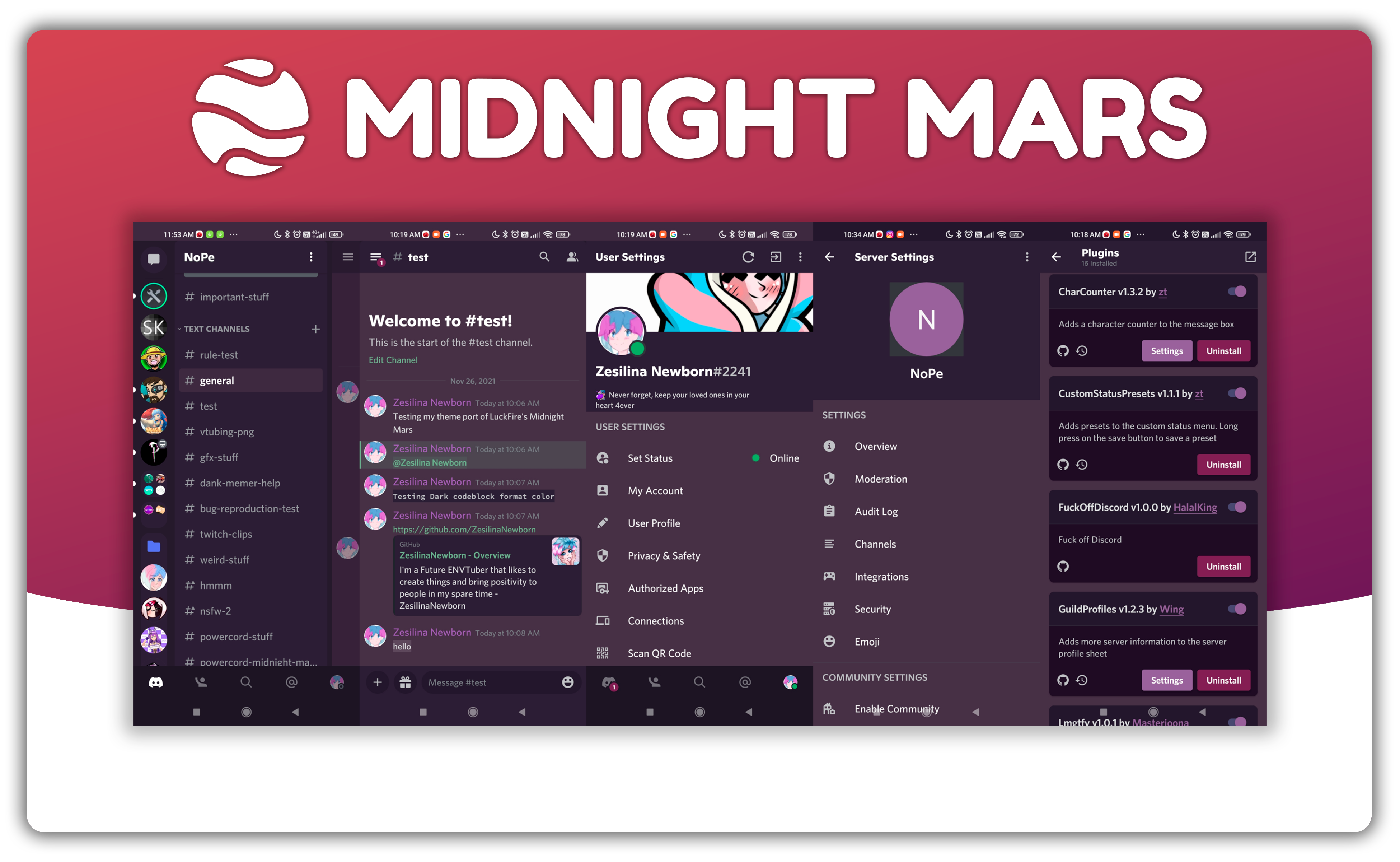 GitHub - ZesilinaNewborn/midnight-mars: A simple yet pleasing deep ...