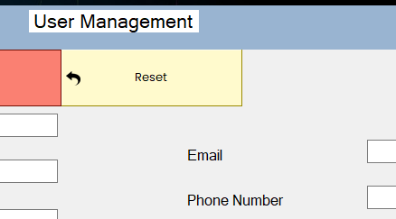 Admin dashboard side reset button is currently on hover shows a plus pointer · Issue #77 ...