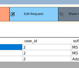 Enabling the edit request button in user side · Issue #81 · sainsaji/Software_Access_Management ...