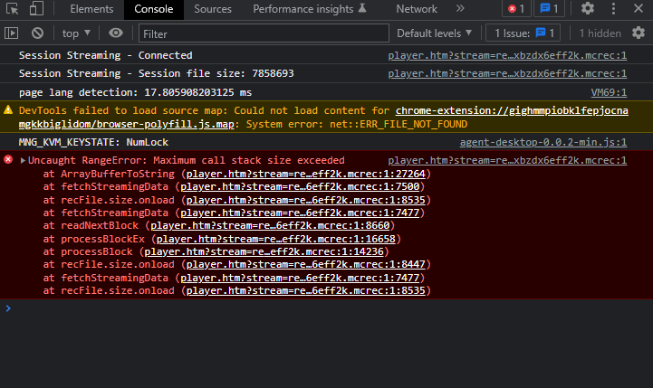 Recording playback doesn't work · Issue #4302 · Ylianst/MeshCentral · GitHub