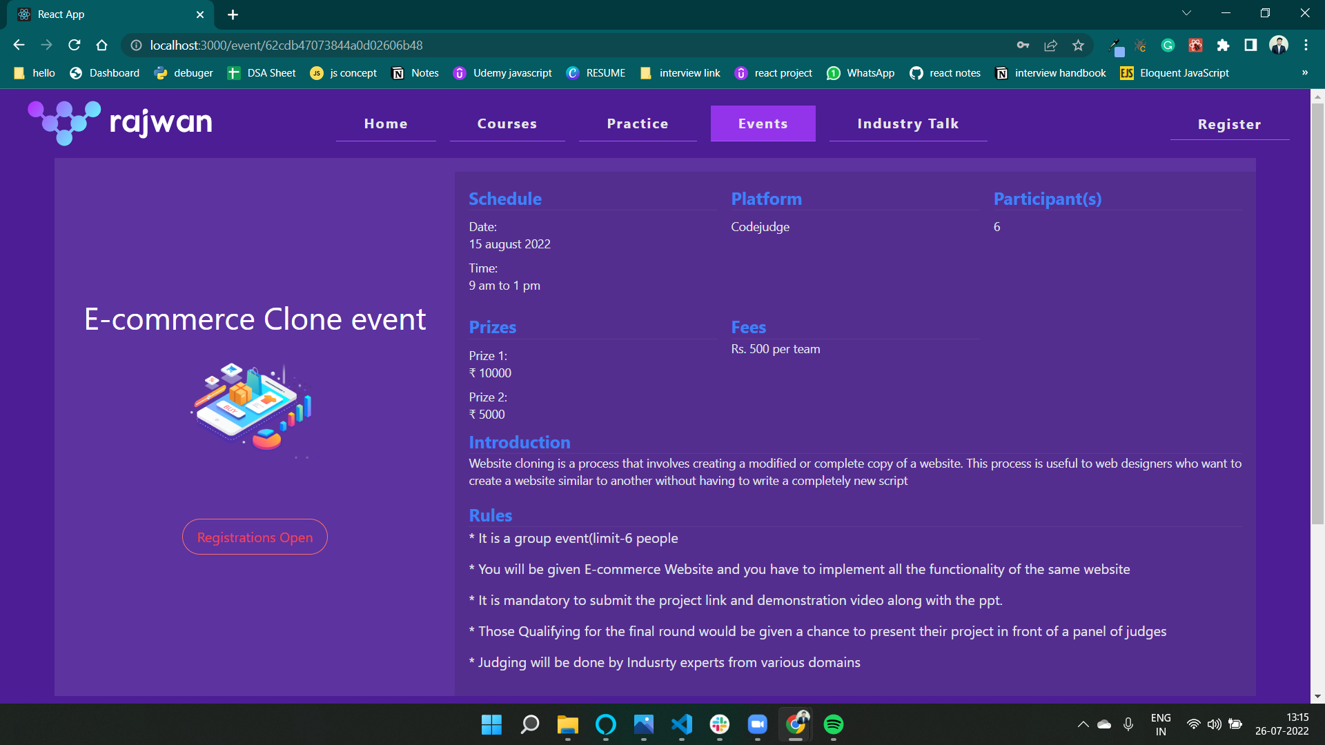 GitHub - Gaurav0597/Event-Management-System-MERN: Event-Management ...