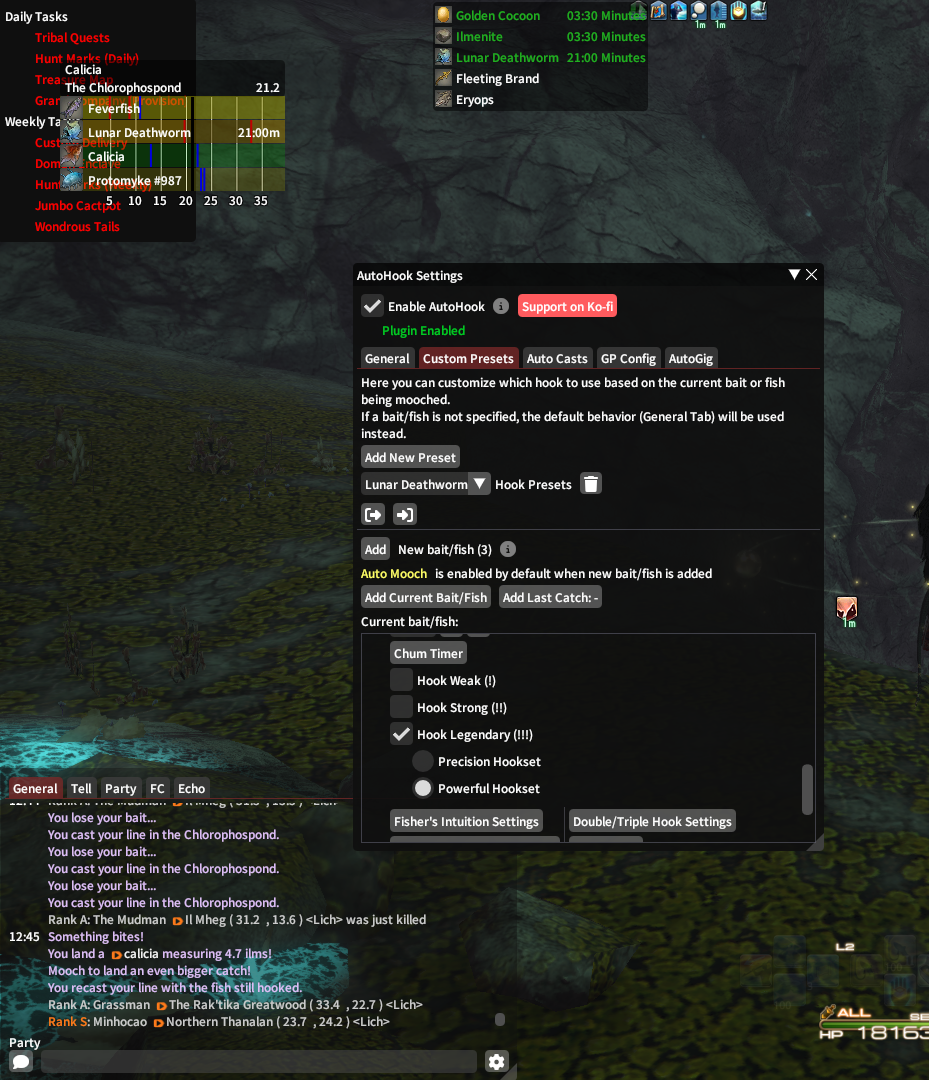 Issue: Lunar Deathworm and Calicia do not get recognized · Issue #77 · InitialDet/AutoHook · GitHub