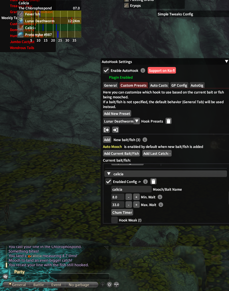 Issue: Lunar Deathworm and Calicia do not get recognized · Issue #77 · InitialDet/AutoHook · GitHub