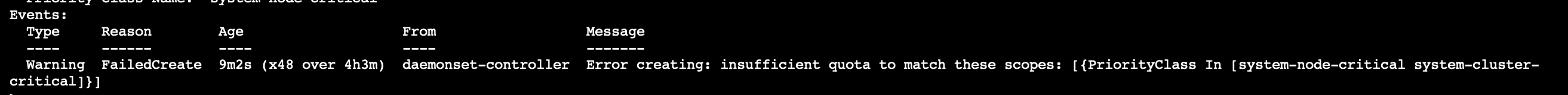[Promtail] Add resource quota when using PriorityClass · Issue #725 ...