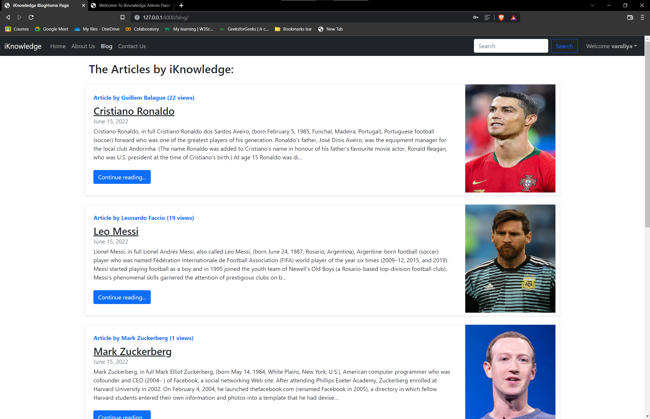GitHub - Mohammedvaraliya/iKnowledge: This iKnowledge blog (a shortened version of “weblog”) is ...