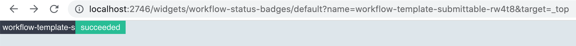 Widgets: Display workflow status badge without authentication · Issue #9584 · argoproj/argo ...