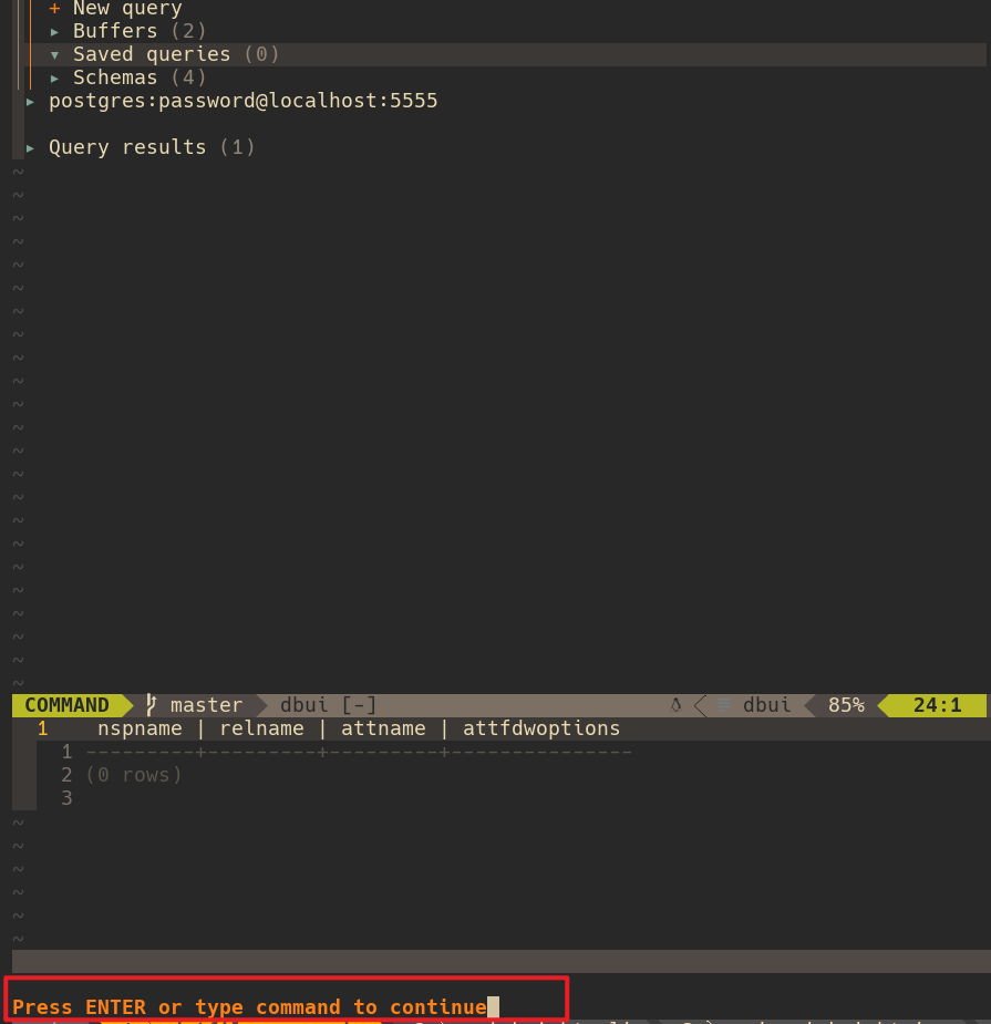When I press `o` at a node, it requires me to hit ` ` to continue · Issue #182 · kristijanhusak ...