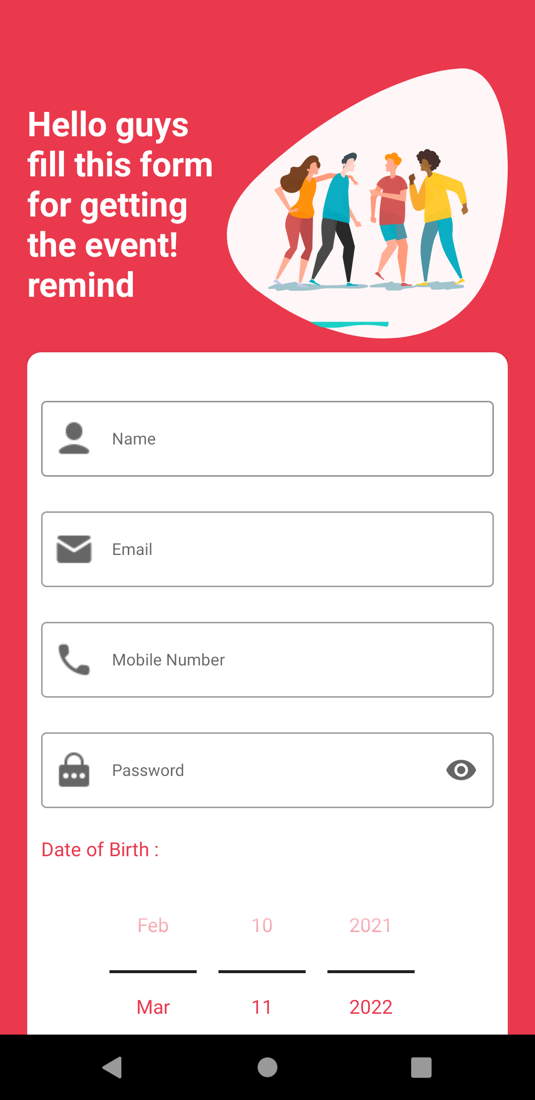 GitHub - manjurkovadiya13/MyForm: Basically Form App that store the Field Values in the Realtime ...