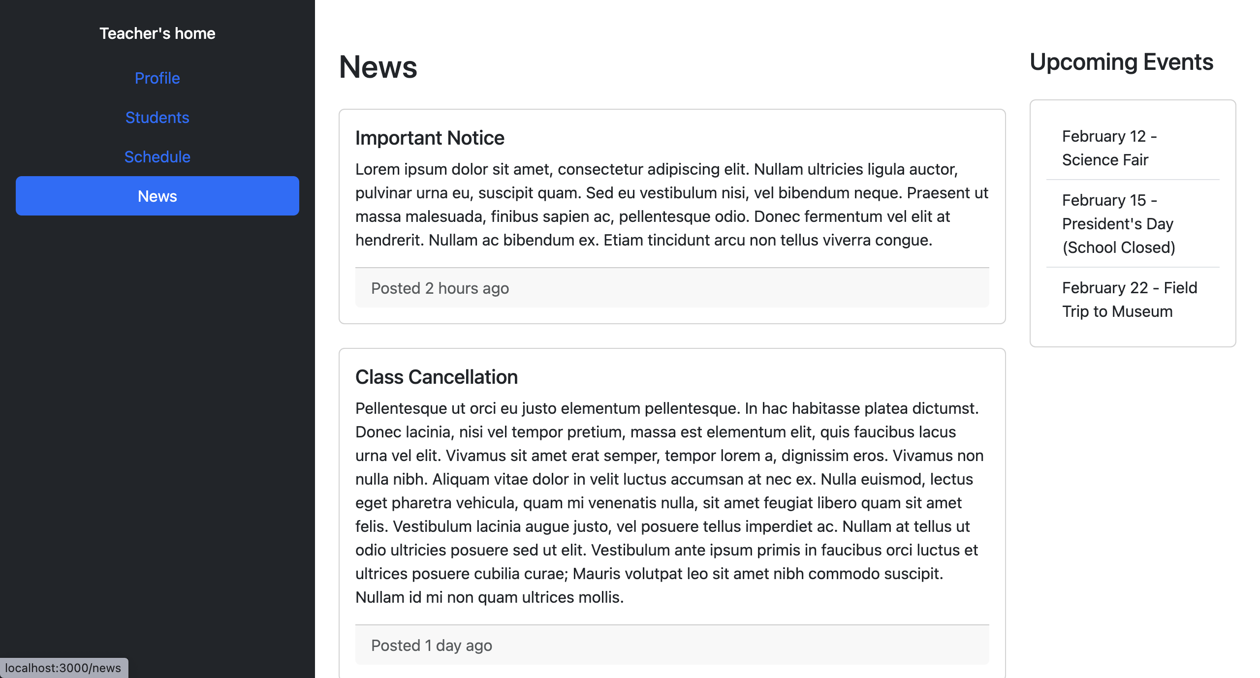 GitHub - commmpotte/school_dashboard: School dashboard for a quick test ...