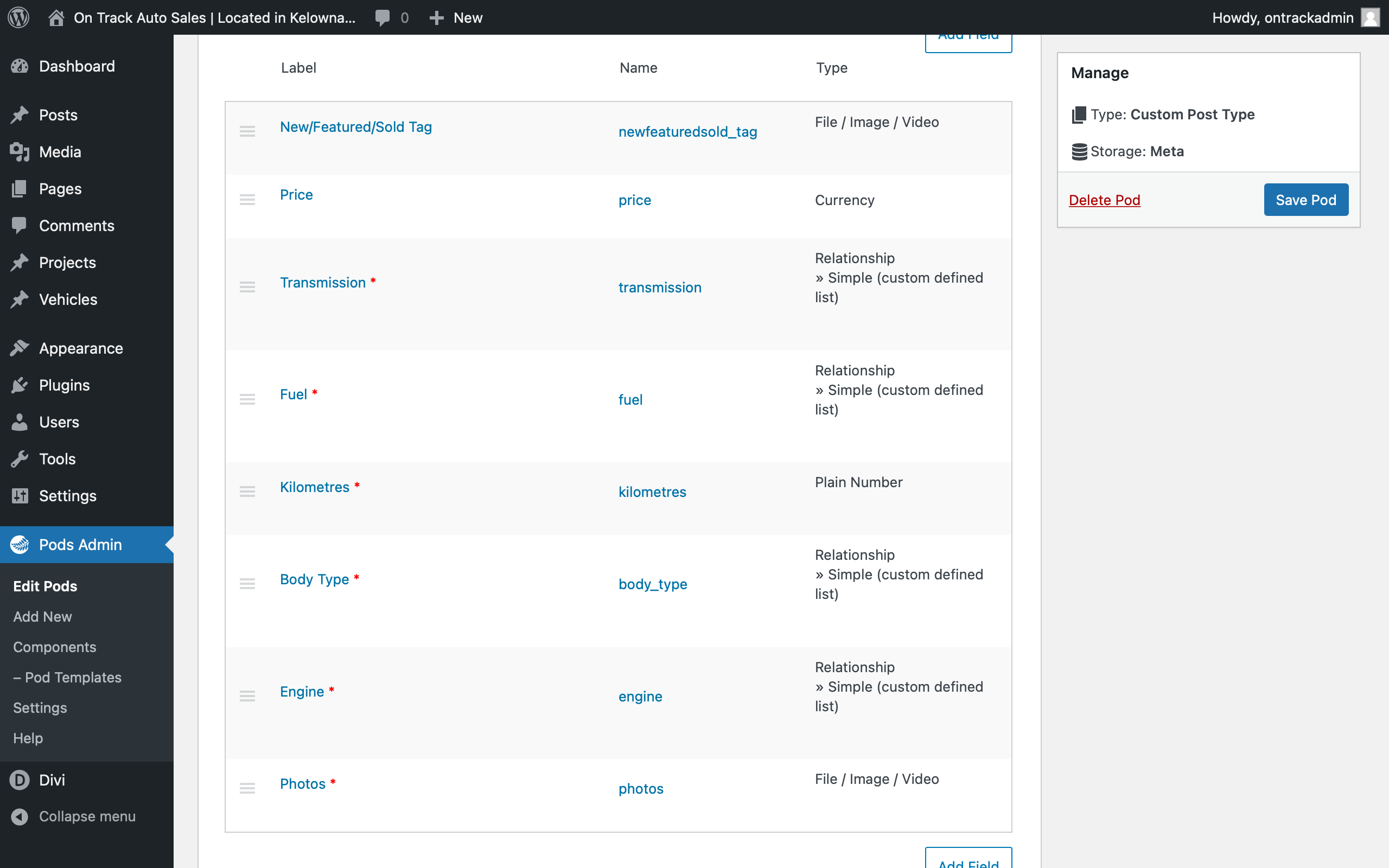 Pods Field Formatting Being Removed in Divi · Issue #6329 · pods-framework/pods · GitHub