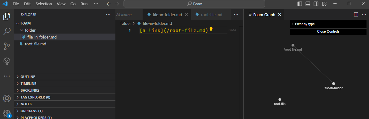 Support linking using full path relative to repo root · Issue #791 · foambubble/foam · GitHub