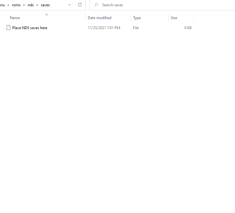 Feature Request Sav Files Should Be Organized Into The Saves Folder Much Like How 
