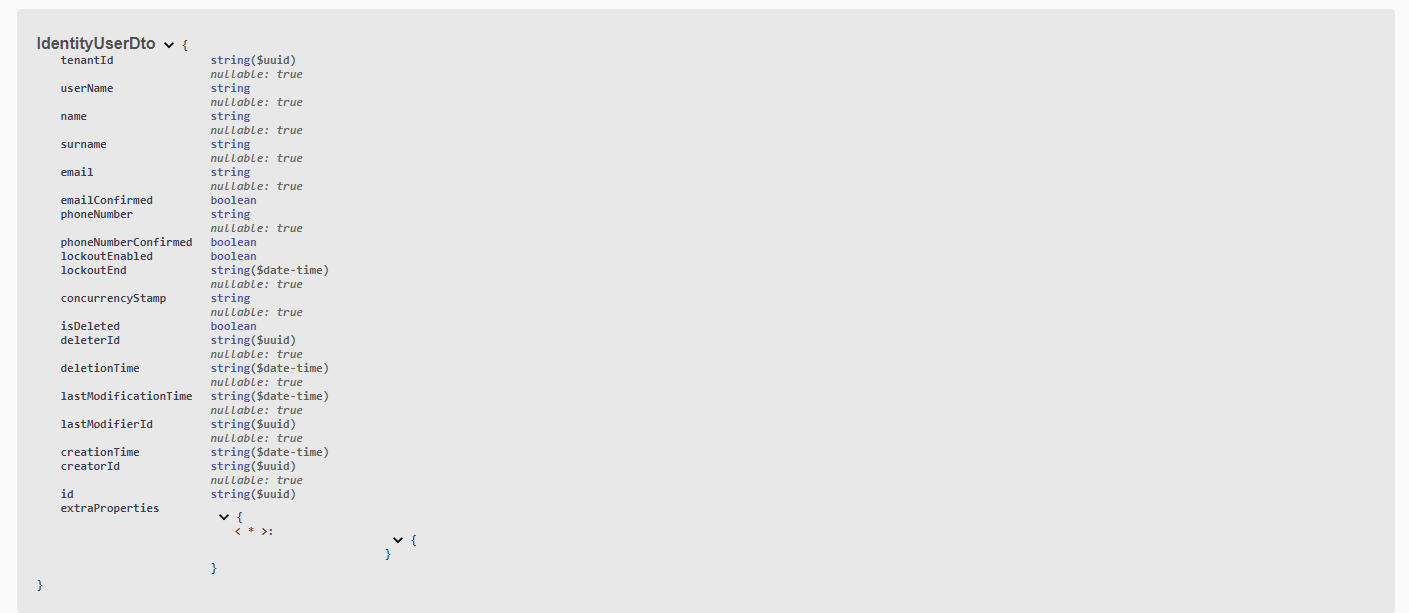 How To Add Newly Added Property In User Entity To Corresponding Dto In Abp · Issue 5776