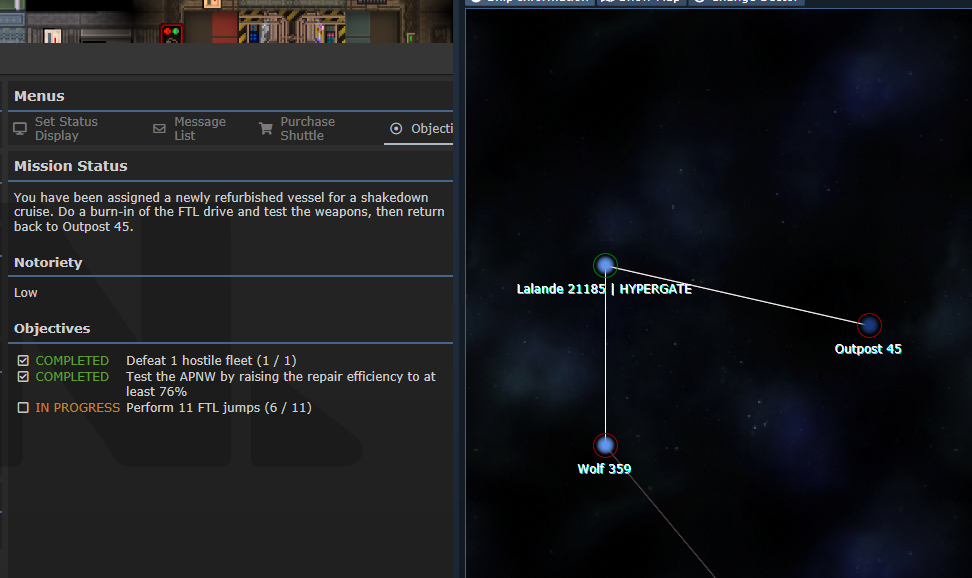 Able to jump to Outpost 45 and end round without completing mission · Issue #2277 · BeeStation ...