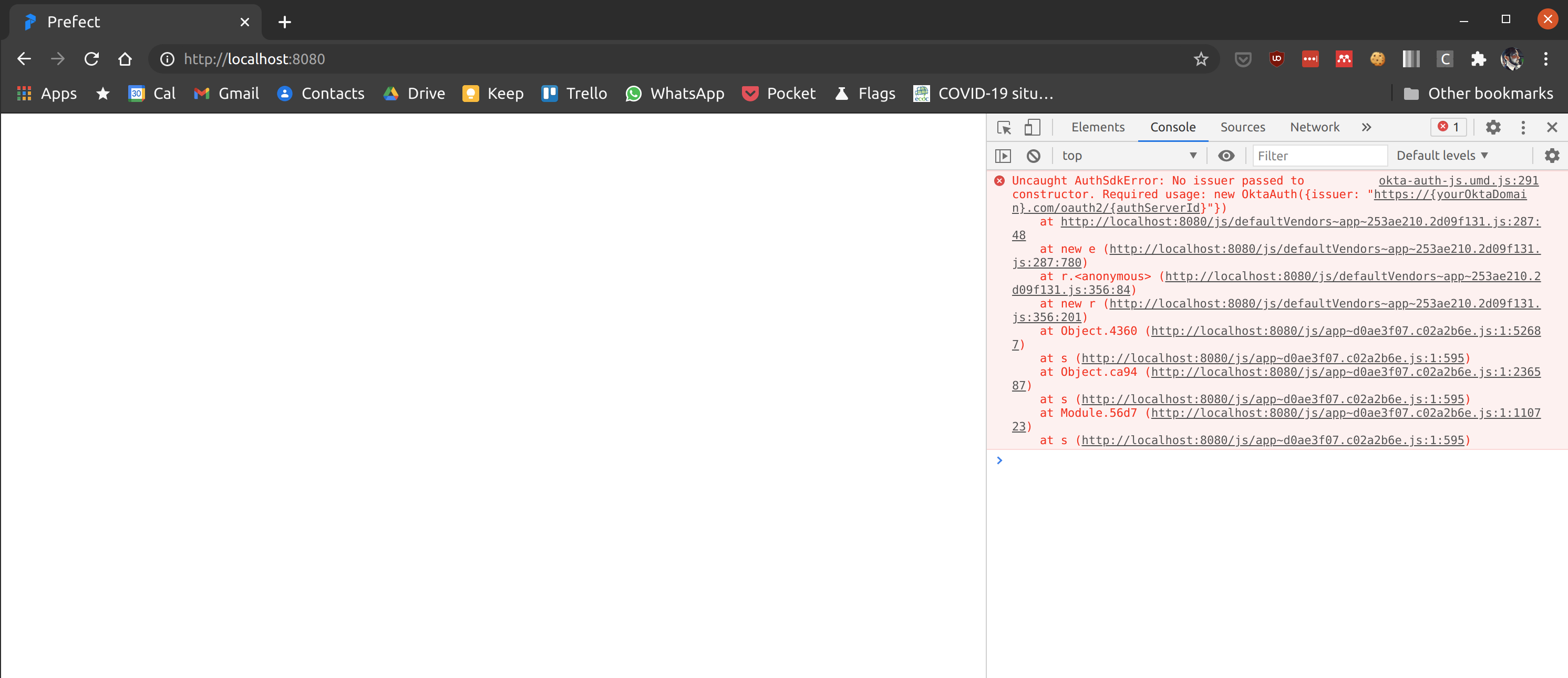 Prefect Server UI is Blank on latest master · Issue #582 · PrefectHQ ...