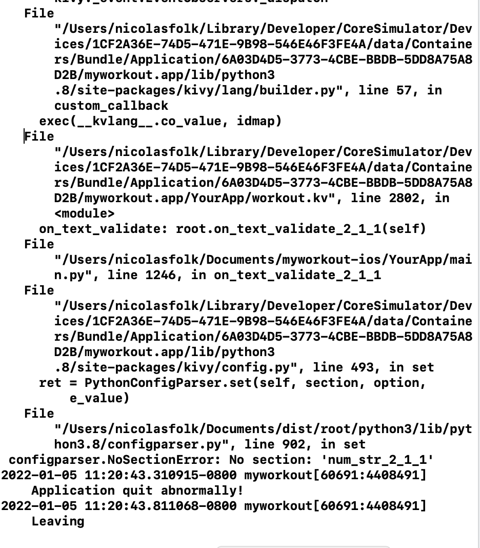 Kivy Config Not Working · Issue 669 · Kivykivy Ios · Github