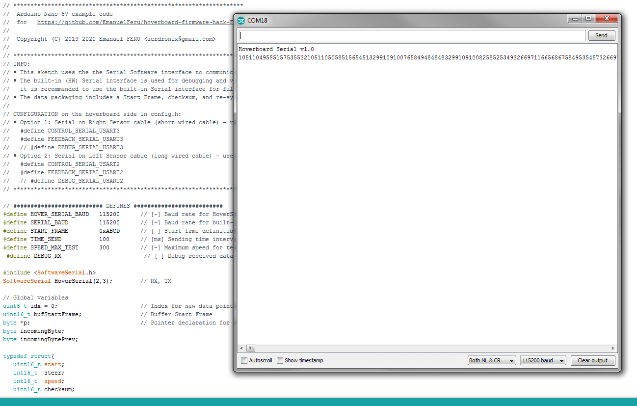 Question: USART Method · Issue #142 · EFeru/hoverboard-firmware-hack-FOC · GitHub