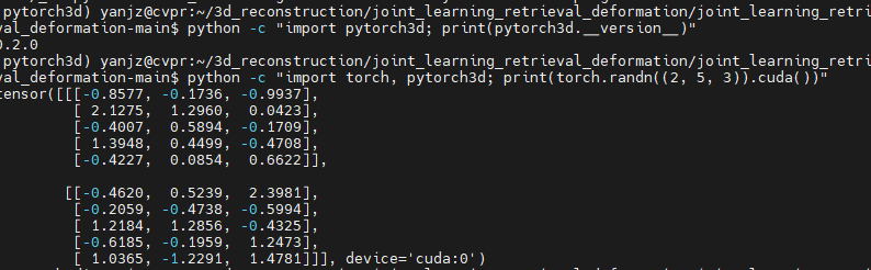 Questionpytorch3d 020pytorch3dccpython 38 X8664 Linux Gnuso Undefined Symbol 