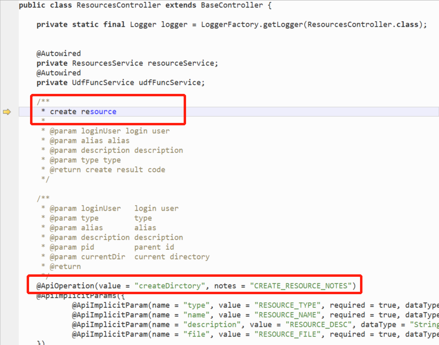 [BUG] Comment ERROR · Issue #3017 · apache/dolphinscheduler · GitHub