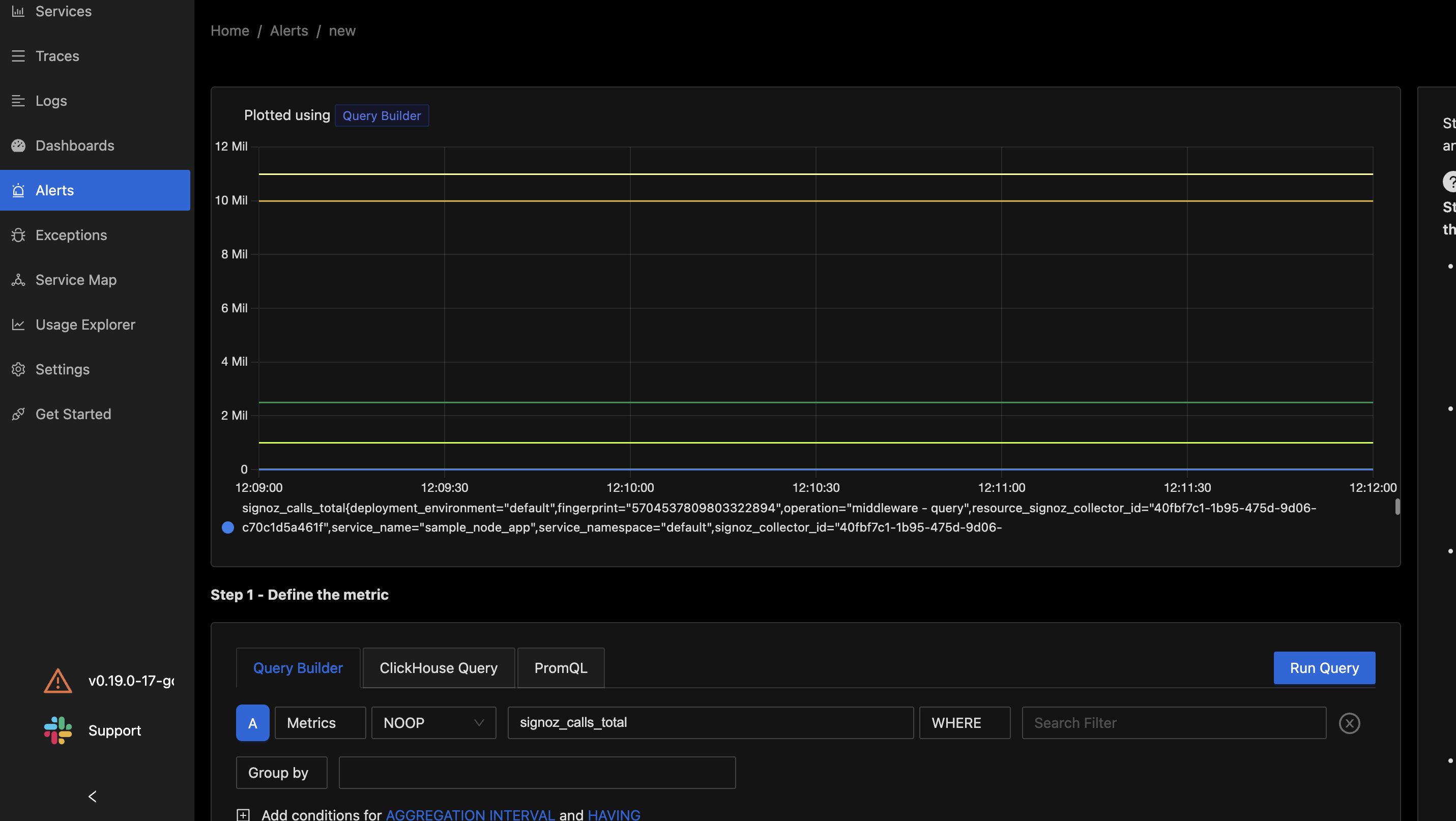Alerts Layout Bug · Issue 2809 · Signozsignoz · Github