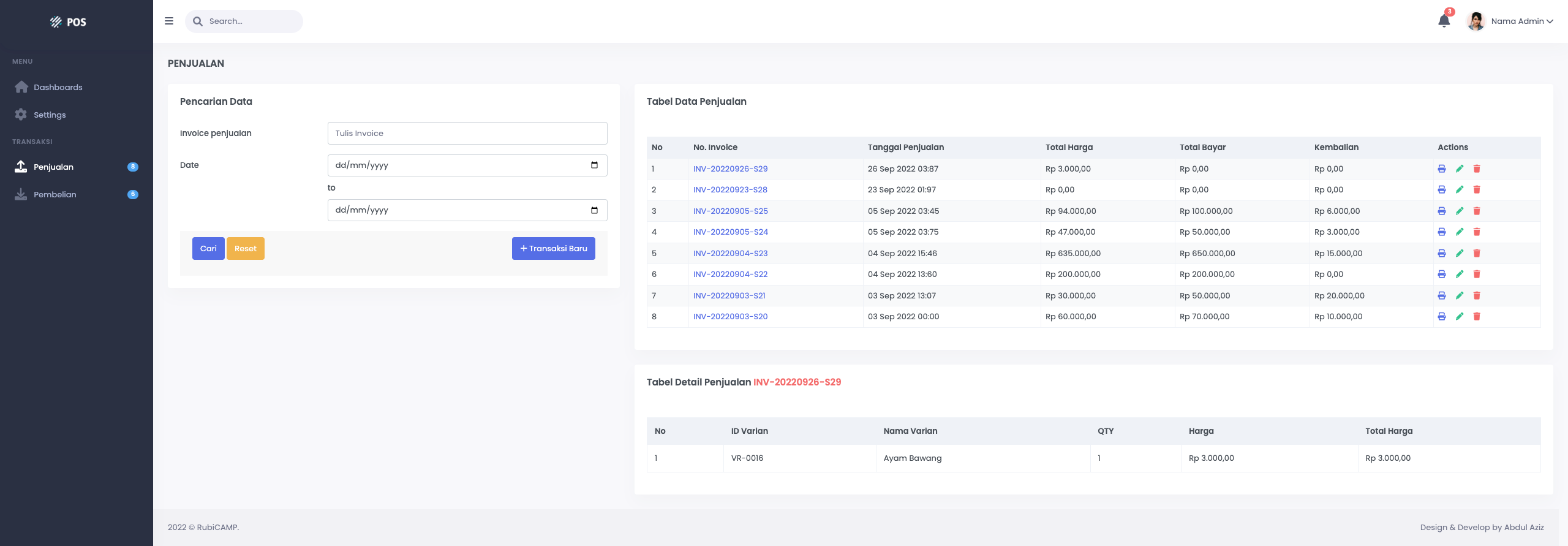 GitHub - abaz1d/Point-of-Sales: Working with ejs, jquery using API NodeJS