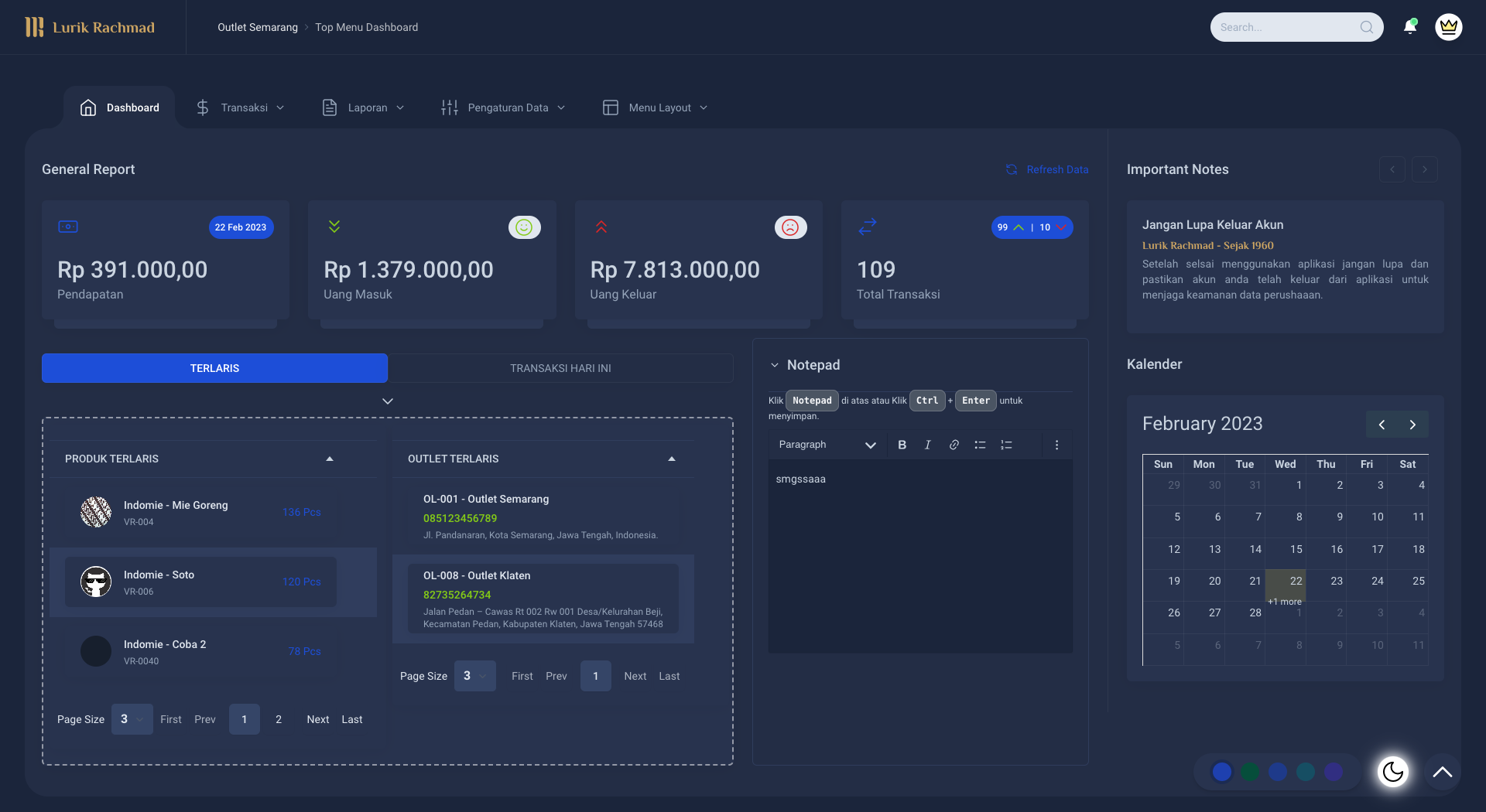 GitHub - abaz1d/POS-LurikRachmad-Vue-3: POS Lurik Rachmad ,Working with vuejs, pinia, using API ...