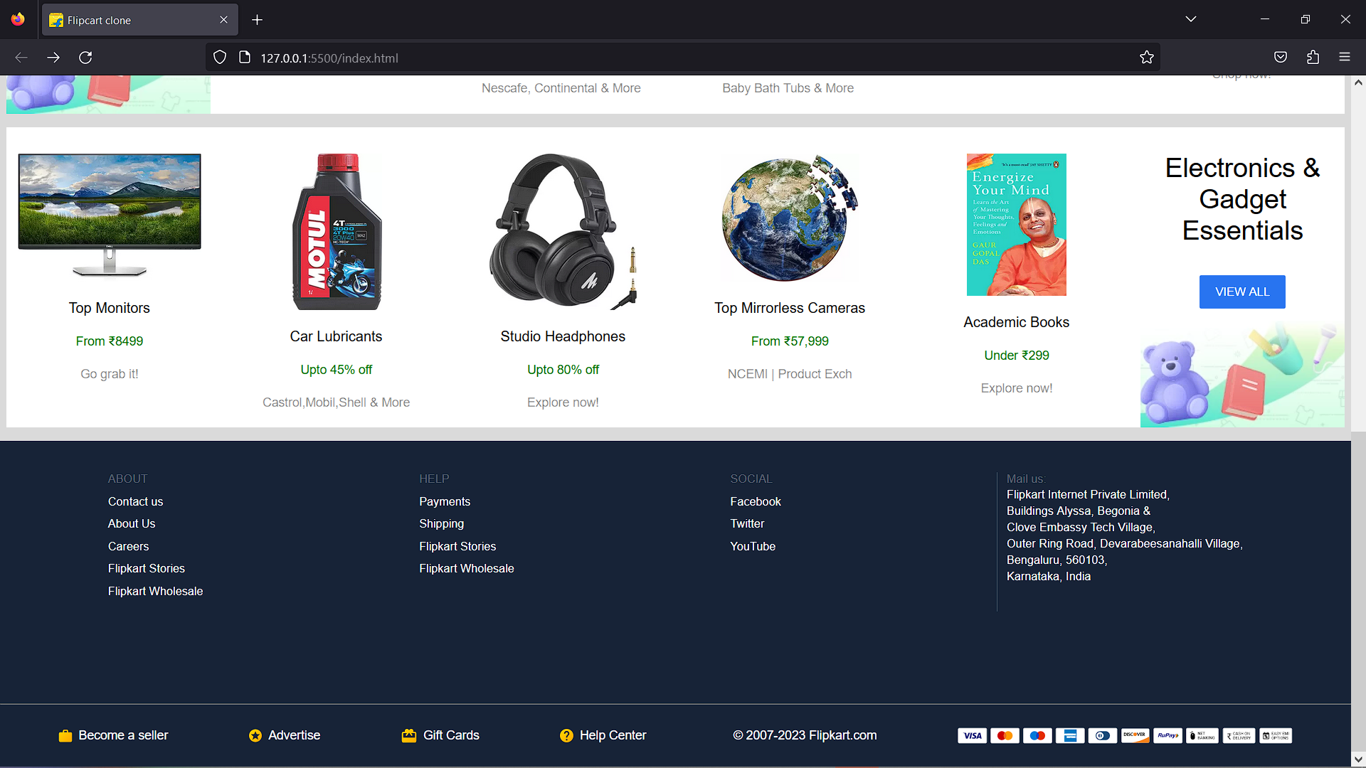 GitHub - Prayag321/FlipkartClone-CssProject