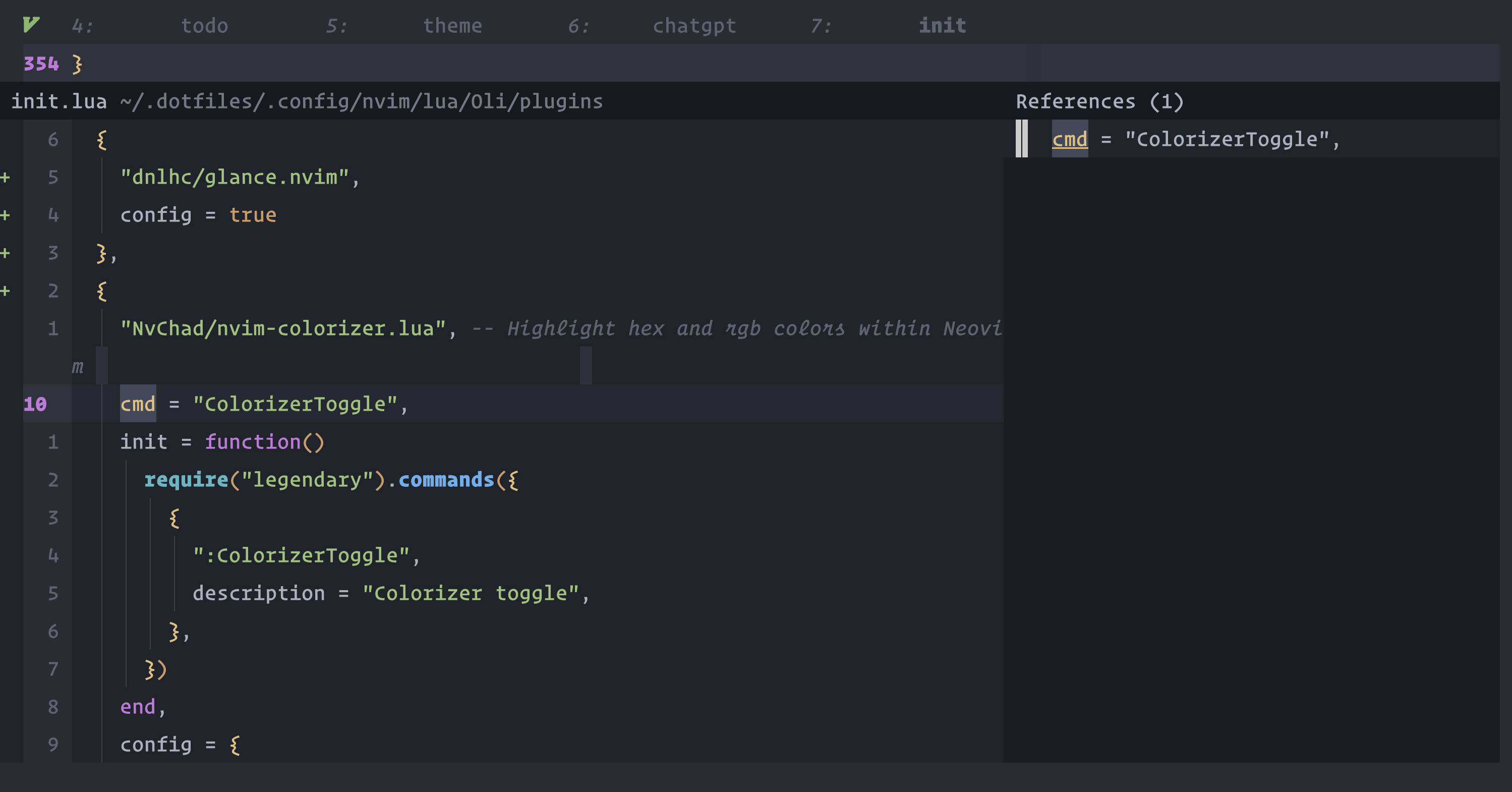 Add `glance.nvim` plugin back · Issue #144 · olimorris/onedarkpro.nvim · GitHub