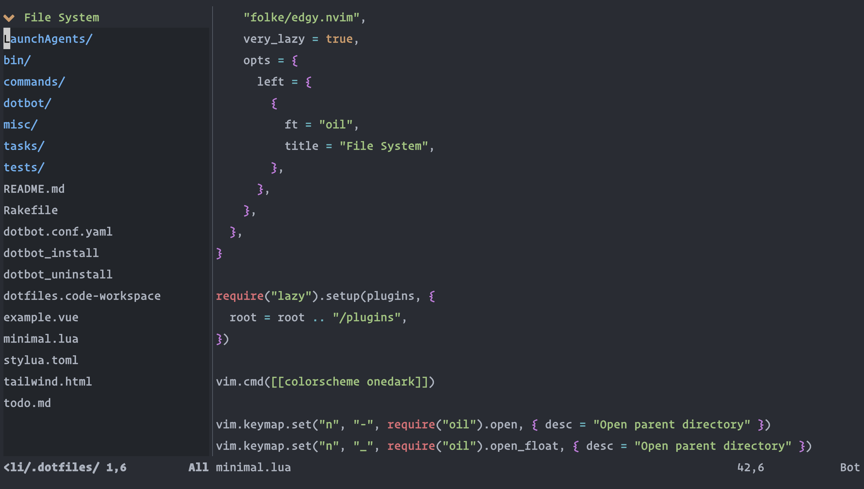 feature request: integration with `edgy.nvim` · Issue #122 · stevearc/oil.nvim · GitHub