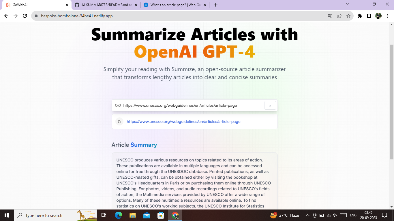 GitHub - sk230144/AI-SUMMARIZER