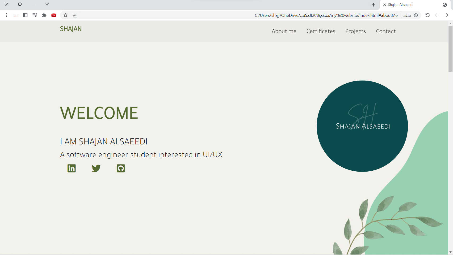 GitHub - shajanAlsaeedi/MyWebsite