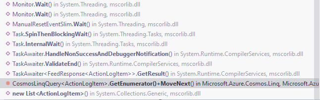 Timeout for LINQ queries · Issue #2100 · Azure/azure-cosmos-dotnet-v3 · GitHub