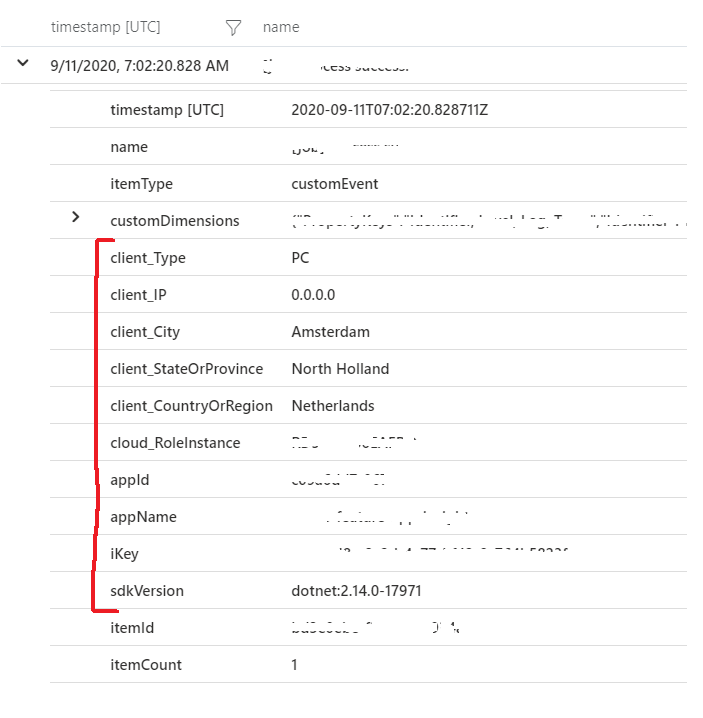 Removing Default Event Properties · Issue 2045 · Microsoft