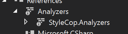 Installing StyleCop.Analyzers shows resources in the Analyzer node · Issue #21083 · dotnet ...
