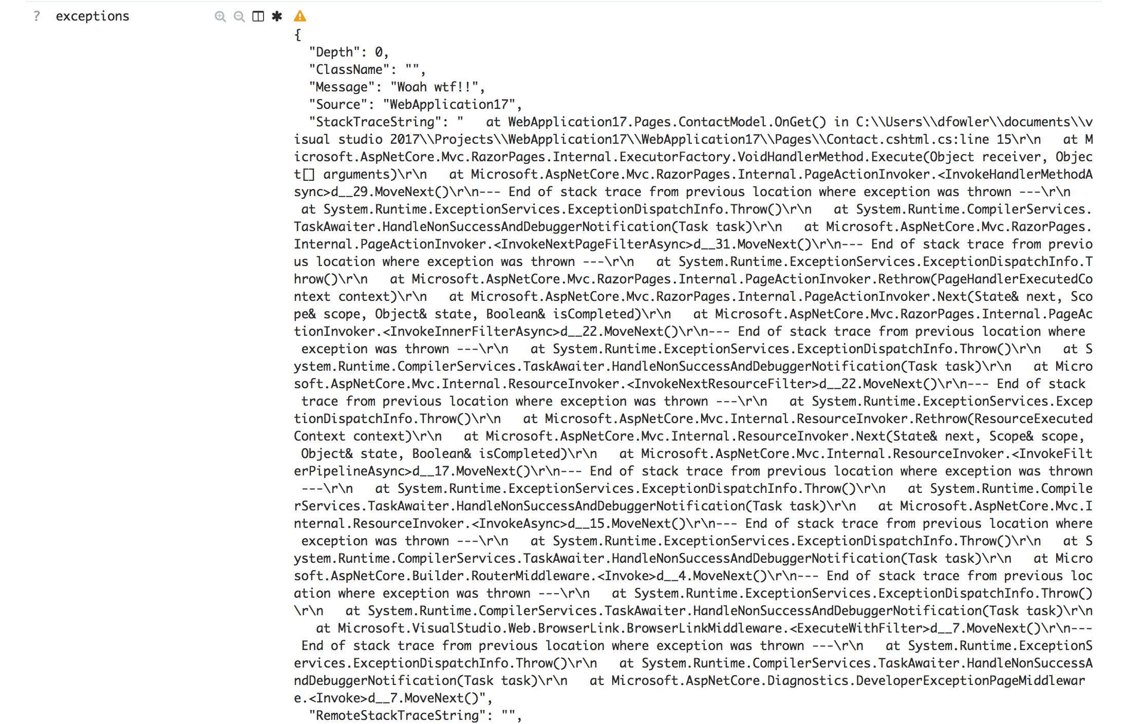Better Exception Viewing In Kibana · Issue 79 · Serilog Contribserilog Sinks Elasticsearch