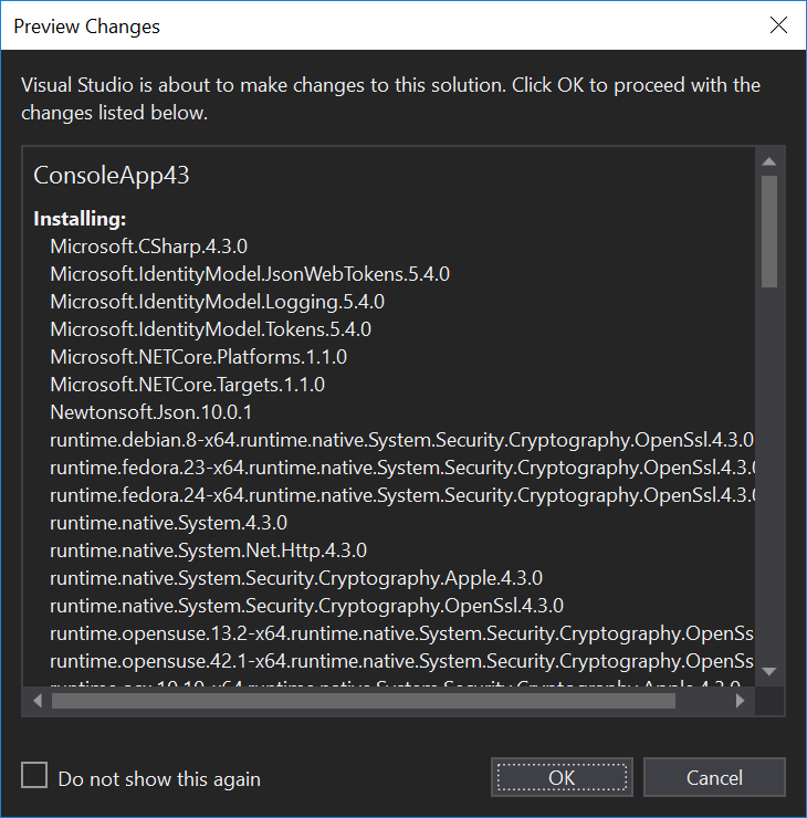 Fix Dependency Graph For Netstandard 20 · Issue 1134 · Azureadazure Activedirectory