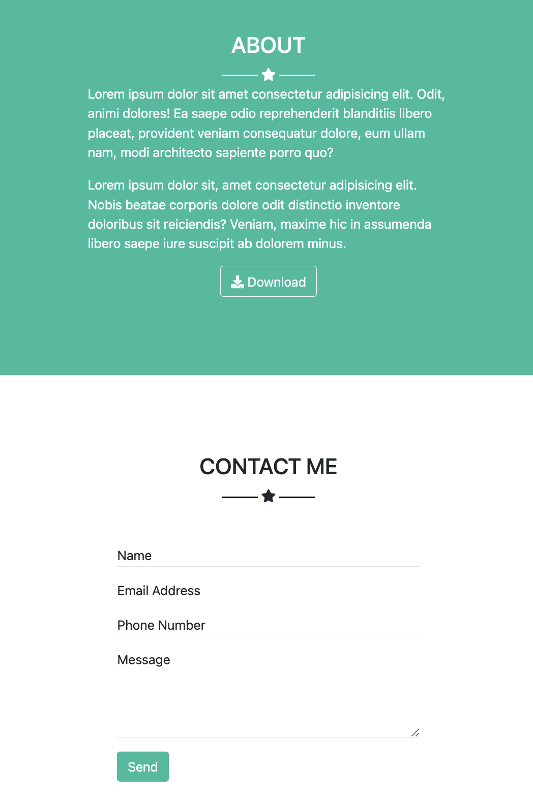 GitHub - Alessio1921/html-css-bootstrap-freelancer